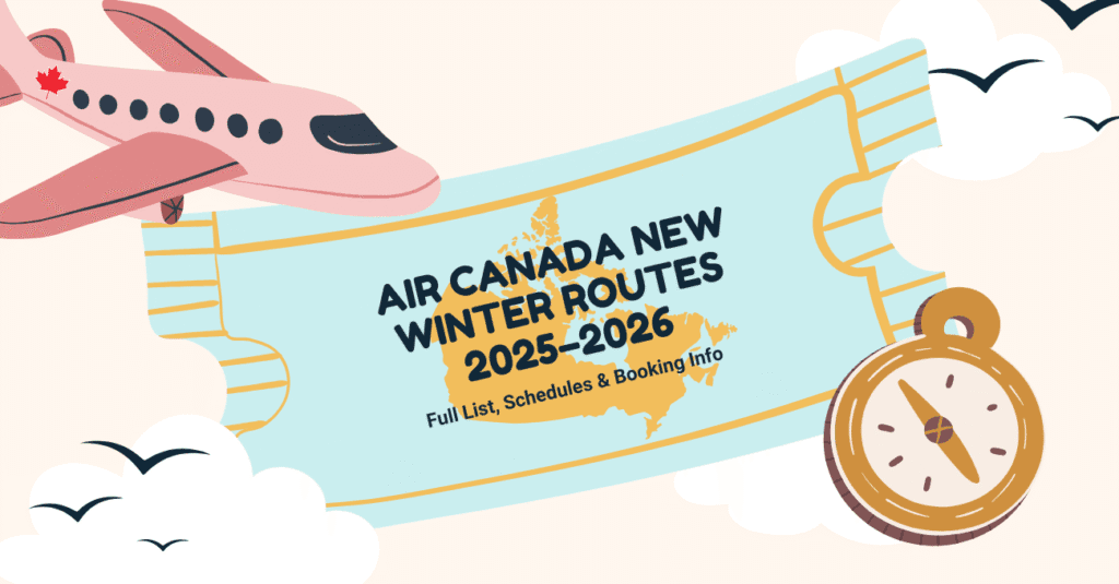 Air Canada New Winter Routes 2025–2026: Full List, Schedules & Booking ...